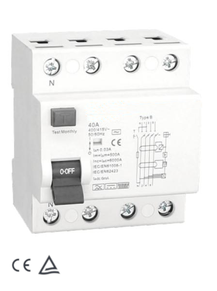 Proudové chrániče typ B - Novergon.cz